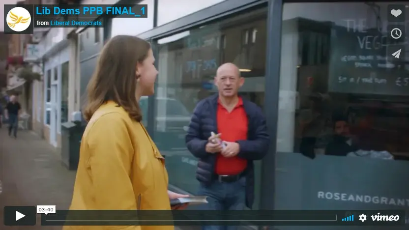 General Election 2019 Party Election Broadcast Sevenoaks Dartford